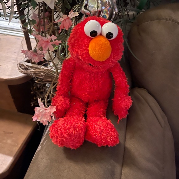Toys | Sesame Street Large Elmo Plush | Poshmark